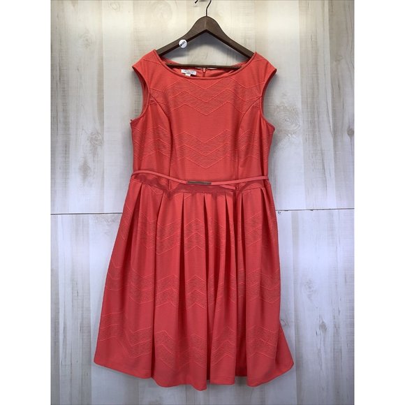 London Style | Dresses | London Style Collection Womens Coral Pink ...